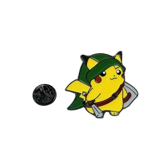 Pokemon | Accessories | Pokmon X Zelda Pikachu Enamel Pin | Poshmark